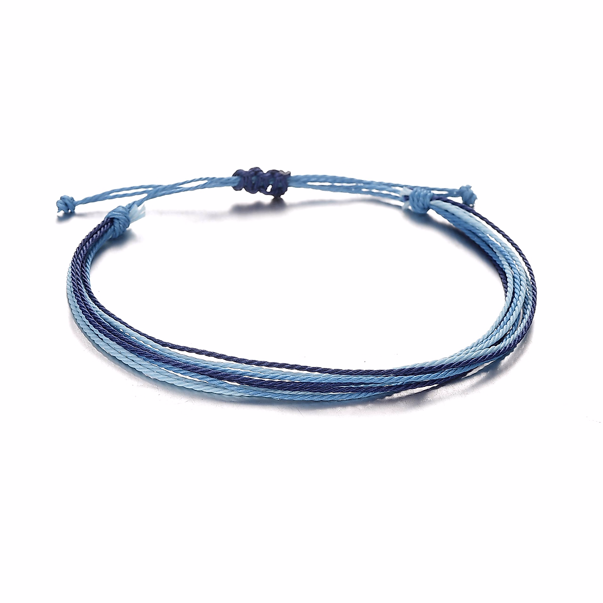 Softones VSCO String Wave Bracelets for Women Handmade Colorful Waterproof Adjustable Braided Beach Bracelet Set for Women