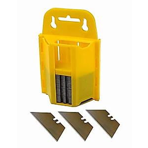 Elitexion Heavy Duty Utility Knife Blades with Dispenser – Pack of 200 Pcs