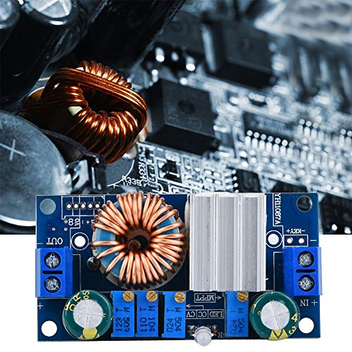 5A Charging Module,MPPT Solar Panel Controller Module,MPPT Solar Charger Module, with Charge Indication Function for Electric Bike Chargers,Portable Industrial Equipment, MPPT Solar Panel Contro