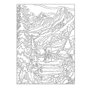 Creative Haven Country Scenes Color by Number Coloring Book (Adult Coloring Books: In The Country)
