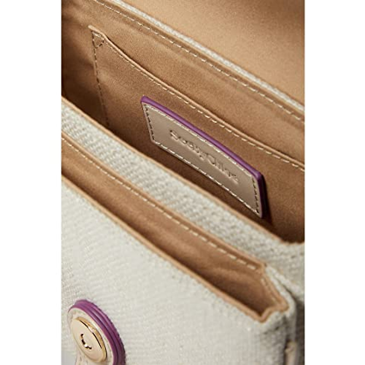 See by Chloe Mara Small Saddle Cement Beige One Size