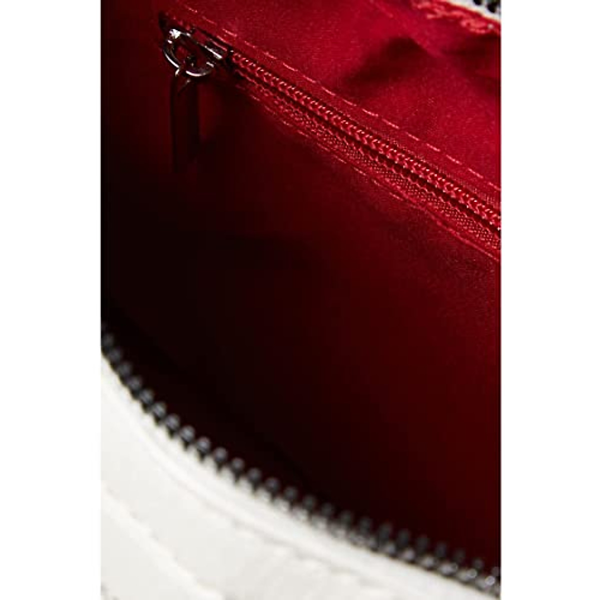 DIAMOND SIGNATURE CROSSBODY BAG Black White a152 / 1SZ