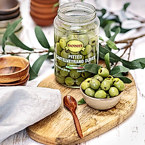 Sanniti Pitted Castelvetrano Olives - 19 Ounce Jar