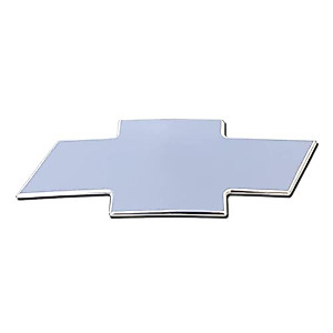 2007-2013 Silverado 1500, 07-10 HD Front Bowtie, Plain, Polished, 1 Pc, Bolt-On - PN #19111