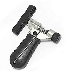 LinaLife Universal Bike Chain Splitter Breaker Repair Chain Rivet Link Pin Bicycle Remover Tool Removal/Install Essential Bicycle Tools with Chain Hook, Road and Mountain Bicycle Chain Repair Tool