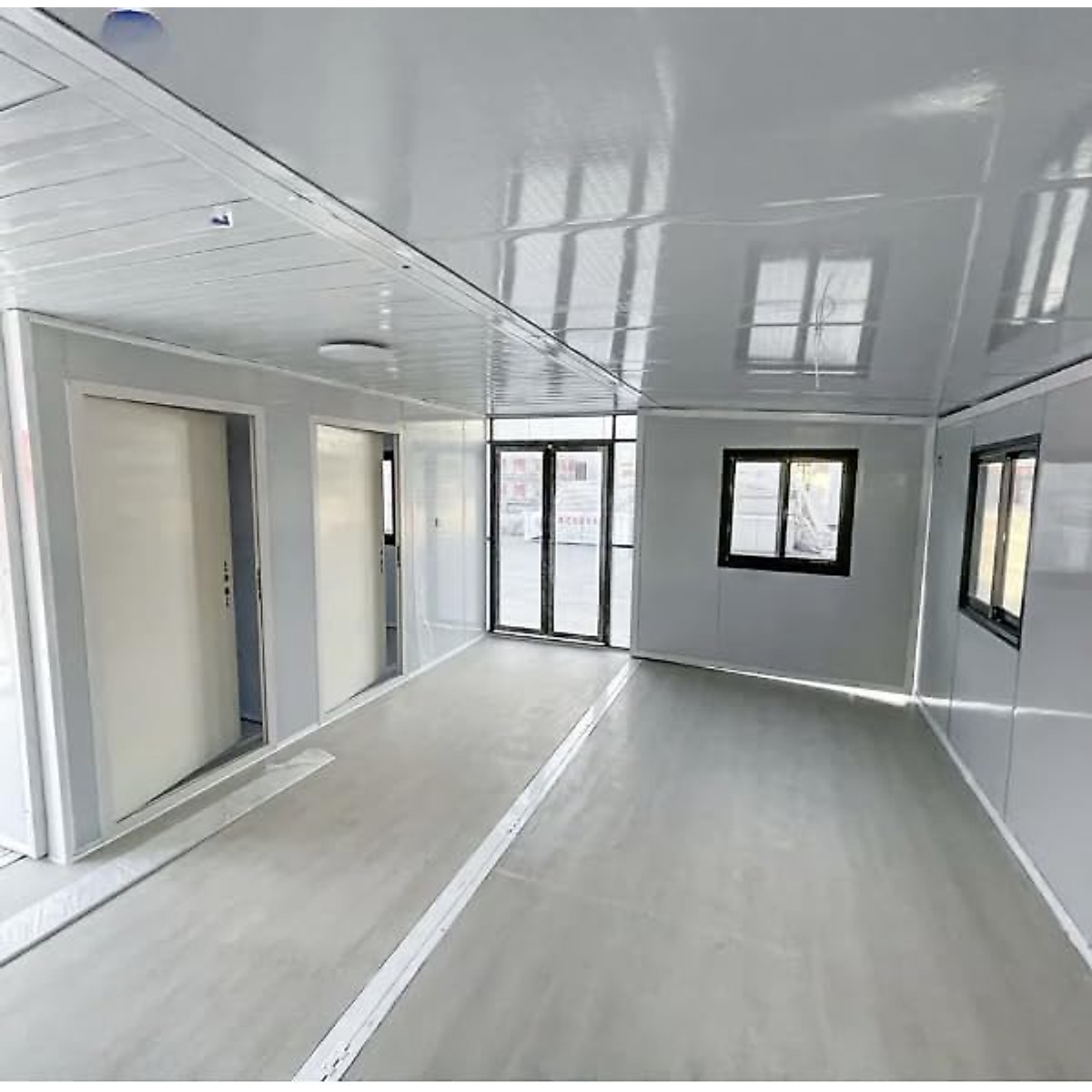 Generic Tiny/Mobile/Foldable 20/40ft Expandable Container Homes - Prefab Modern Villas w/2-3 Beds, Solar Customization. Get Exactly What You See. (30FT)