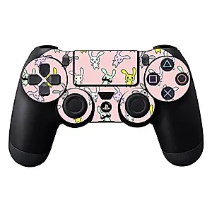 MightySkins Skin Compatible with Sony PS4 Controller - Bunny Bunches | Protective, Durable, and Unique Vinyl Decal wrap Cover | Easy to Apply, Remove, and Change Styles | Made in The USA