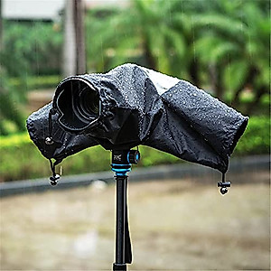 DSLR Mirrorless Camera Rain Cover Sleeve Large Raincoat Dust Proof Protector for Canon EOS R10 R7 R5 R6 Rp Ra R 7D 6D 5D Mark IV III II Rebel T8i T7i T7 T6i T6 T5i SL3 SL2 90D 80D 77D SX70