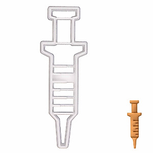 Syringe cookie cutter, 1 piece - Bakerlogy