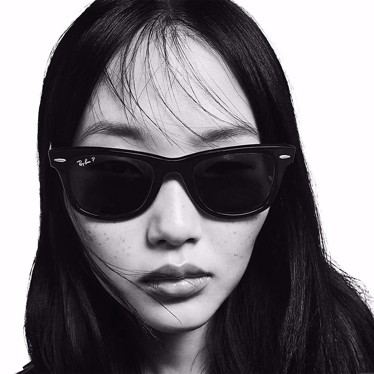 Ray-Ban RB2140 902/57 50M Tortoise/Crystal Lens Brown Polarized Square Sunglasses For Men For Women + BUNDLE with Designer iWear Eyewear Kit