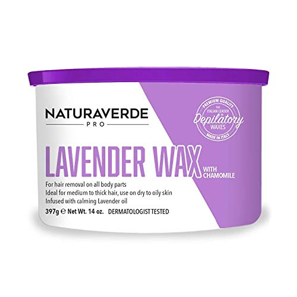Naturaverde Pro Lavender Wax with Chamomile