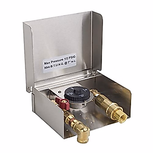 Fire Magic Gas Connection Box with 1-Hour Timer/Quick Disconnect