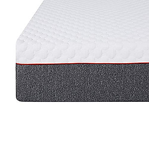Olee Sleep 10 Inch Firm Memory Foam Mattress Cal King Gray, California King