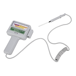 MOUMOUTEN Portable PH Tester - Meter Swimming Pool Spa Water Quality Monitor Checker Water Quality Monitor Spa Pool Water pH Tester Water Quality Tester Level