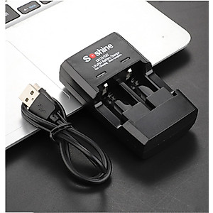 CR2 Rechargeable Battery and Charger 15270 3.0V Battery for Golf Rangefinders, Telescopes, Electric Toys Smoke Alarms