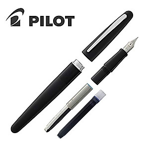 PILOT Engraved Metropolitan Pen - Personalized with Your Name (Fountain Fine Nib, Black)
