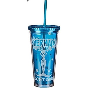 Mermaid Hair Don't Care Travel Cup Primitives by Kathy