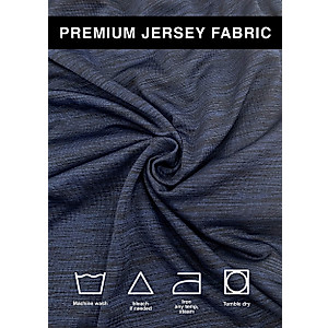 Reset Men's Athletic Workout Shorts with Pockets Dri-Fit Color Block Mesh Gym Shorts - 4 Pack (Navy/Gray/Black/Burgundy, XX-Large)