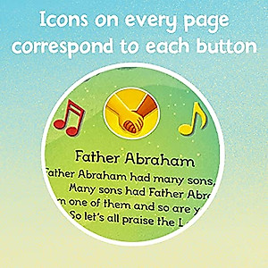 Best Loved Bible Songs - Childrens Board Book with Sing-Along Tunes to Favorite Religious Melodies - Read and Sing with Songs of Praise and Joy (Little Sunbeams: Early Bird Song Books)