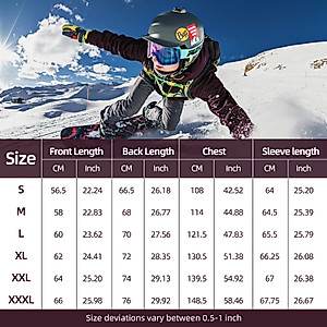 CAMEL CROWN Women's Ski Jacket Thicken Winter Snow Coat Warm Fleece Mountain Waterproof Female Jacket Hooded Windbreaker