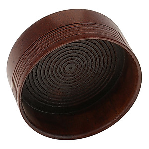 barenx Wooden Shell for Shaving Soap Men Shaving Cup Shaving Soap Cup Retro Design