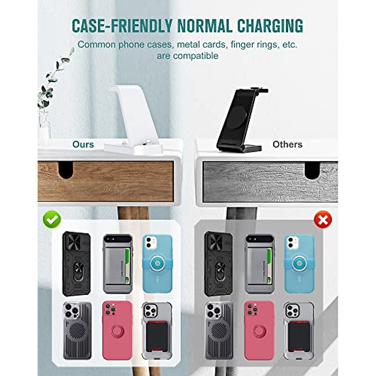 Apetiy Charging Station for Multiple Devices Apple, 3 in 1 Fast Charging Station Dock for iPhone 14/13/12/11 (Pro)/XS/XR/X/8/7/6/5, Apple Watch Series Ultra/8/7/6/SE/5/4/3/2 & AirPods with Adapter