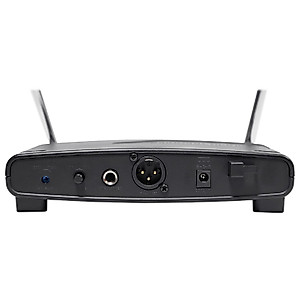 Audio-Technica ATW-901a/L Wireless Lavalier Microphone Mic + Samson Headphones