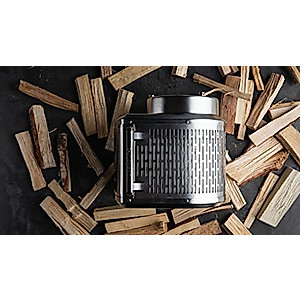 Roccbox Wood Burner 2.0, Accessories, Wood Fire, Outdoor Cooking, Burning, Backyard, Use with Gozney Roccbox Pizza Oven