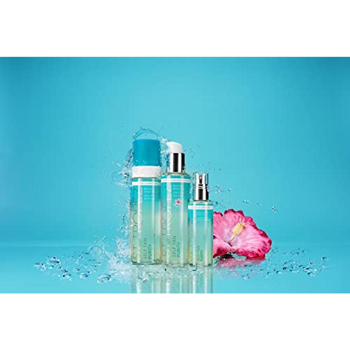 St.Tropez Self Tan Purity Bronzing Water Gel, Streak-Free Finish, Develops in 4-8 Hours, Vegan, Natural & Cruelty Free, 6.7 Fl Oz