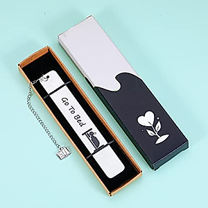 Funny Gifts for Book Lover Readers Double-Sided Bookmark for Women Men Girlfriend Boyfriend Valentines Day Gifts for Son Daughter Kids Teens Girls Boys Friends Birthday Christmas Gifts Decision Maker