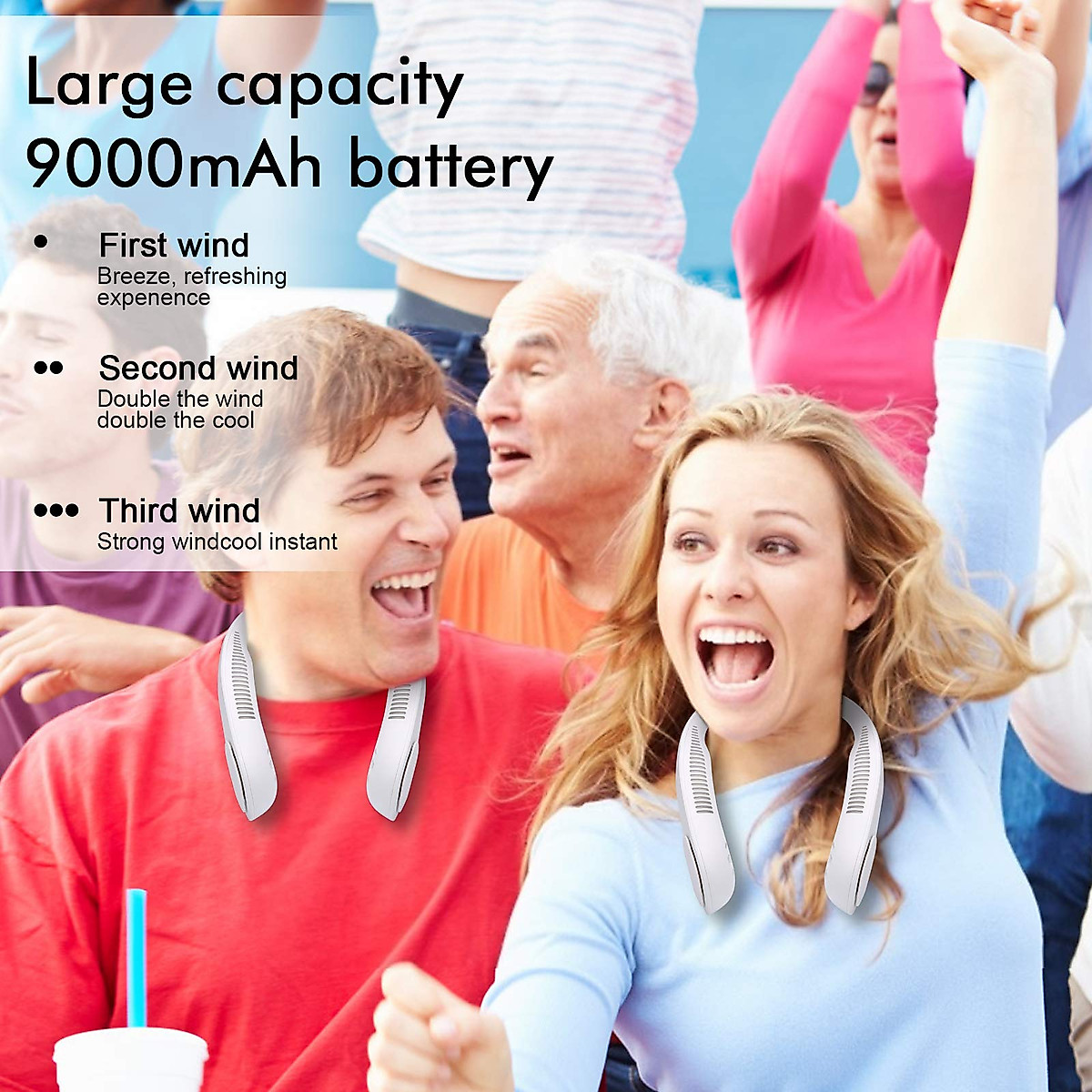 BOHOFAM portable Neck Fan