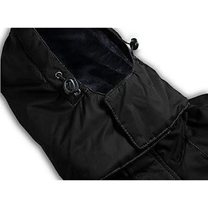 Keevoom Men's Winter Jackets Warm Ski Snow Coats Waterproof Hooded Raincoats Snowboarding Lined Windproof Windbreaker