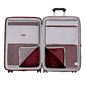Travelpro Maxlite Air Hardside Expandable Luggage, 8 Spinner Wheels, Lightweight Hard Shell Polycarbonate, Cabernet, 2-Piece Set (21/25)