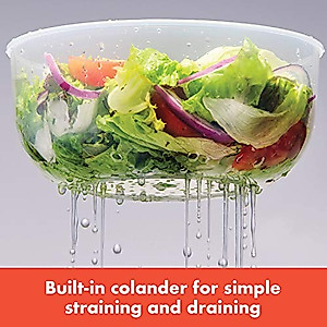 LocknLock Easy Essentials Food Storage lids/Airtight containers, BPA Free, Salad Bowl-16.9 Cup, Clear