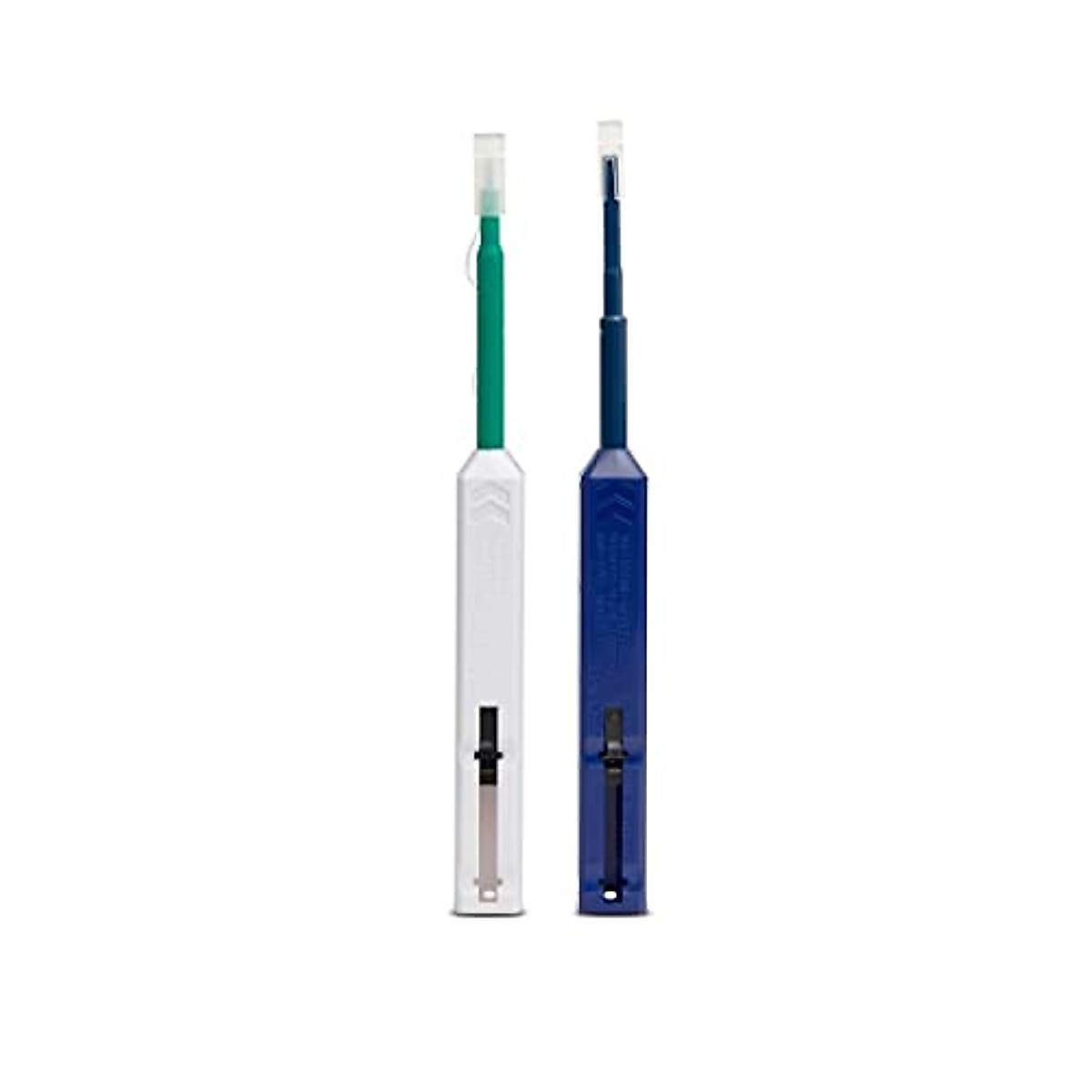 Enajucy 2pcs Fiber Optic Cleaner - for 1.25mmLC/MU 2.5mm SC/F C/STE2000 Glass Fiber Cleaning Pen - for Fiber Optic Connectors Cleaning