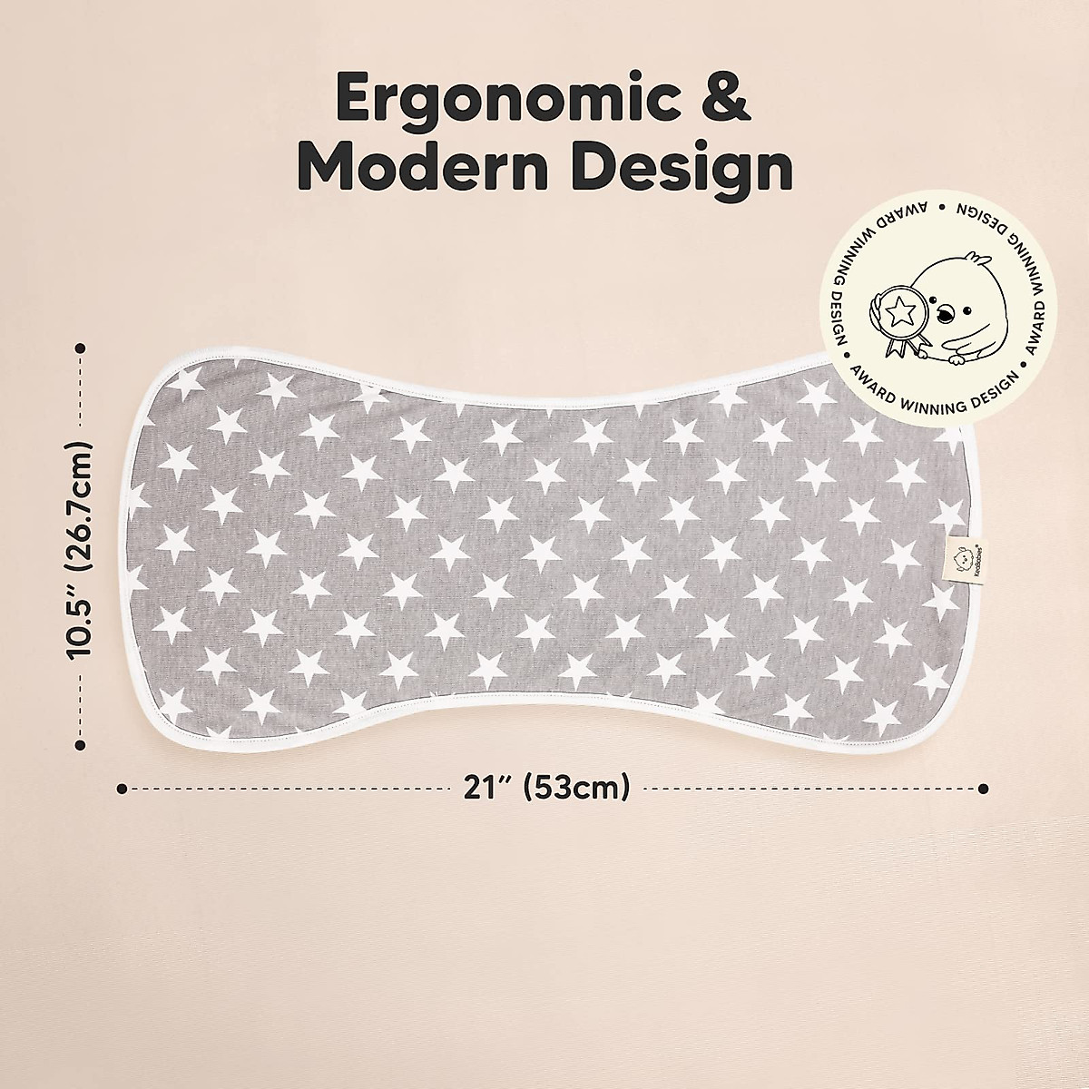 KeaBabies 8-Pack Baby Bandana Drool Bibs and 5-Pack Burp Cloths for Baby Boys and Girls - Stylish Unisex Bandana Bibs - Ultra Absorbent Burping Cloth - Super Absorbent Bandana Bibs