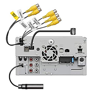 KENWOOD eXcelon Reference DMX1057XR 10.1" Digital Multimedia Bluetooth Car Stereo with USB, 10.1" Floating Touchscreen HD Display, AM/FM HD Radio, Double DIN, Apple CarPlay or Android Auto, SiriusXM