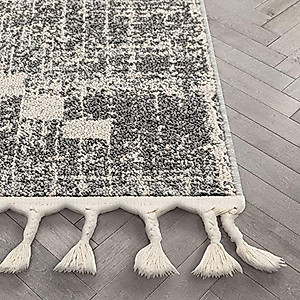 Well Woven Julia Blue Tribal Area Rug 8x10 (7'10" x 10'6")