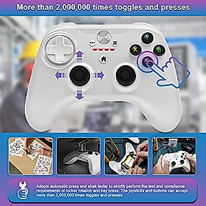 BEITONG MFi Certified Wireless Gamepad Controller Officially Apple Licensed Joystick iOS Wireless Gaming Controller for iPhone XS/11/12/12pro/XR, iPad Pro/Air, iPad, iPad Mini