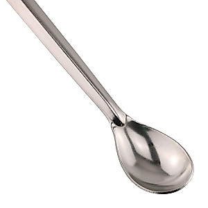 E-outstanding 3PCS Laboratory Spoon Spatula 2 in 1 Stainless Steel Lab Mixing Double End Reagent Sampling Spoon Spatula Tool, 20cm