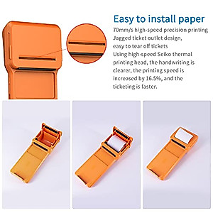 Combination of Bluetooth 58mm Thermal Printer and Mobile Phone, Can be Used as POS PDA Receipt Printer After Secondary Development,only Supports Application Software with Built-in SPP Protocol.