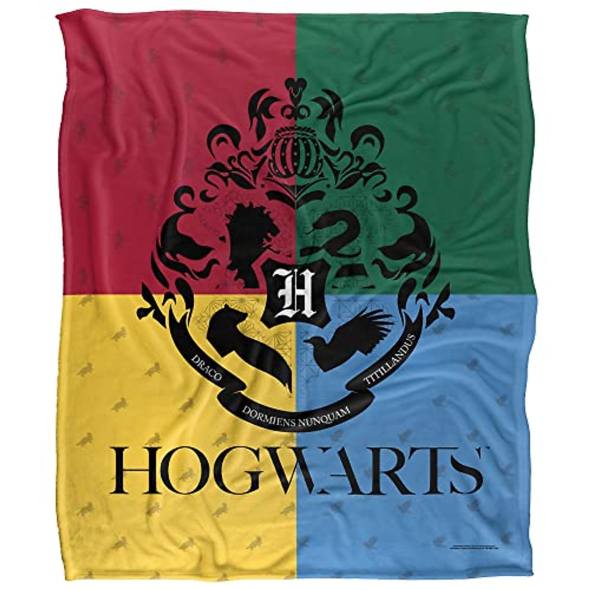 Harry Potter Blanket, 50"x60" Harry Potter House Pride Hogwarts Silky Touch Super Soft Throw Blanket