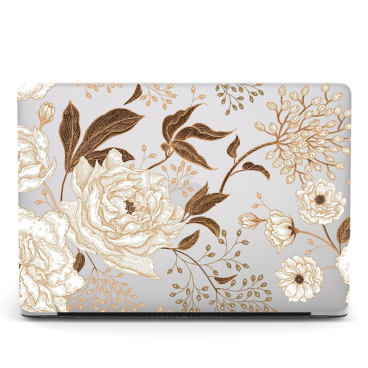 IVY Flower Series Case for MacBook Air 13 with M2 (Models: A2681) Hard Shell Case with Keyboard Cover Set - E