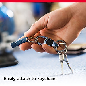 SanDisk 256GB Ultra Dual Drive Go USB Type-C Flash Drive, Blue - SDDDC3-256G-G46NB