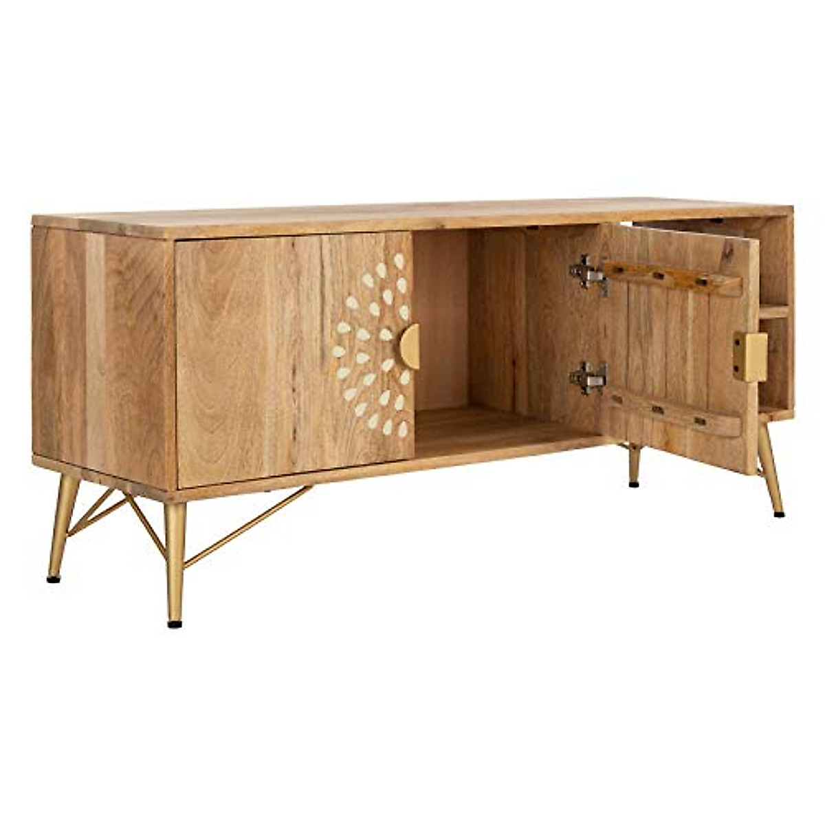 SAFAVIEH Couture Collection Wendy Natural Wood Sideboard