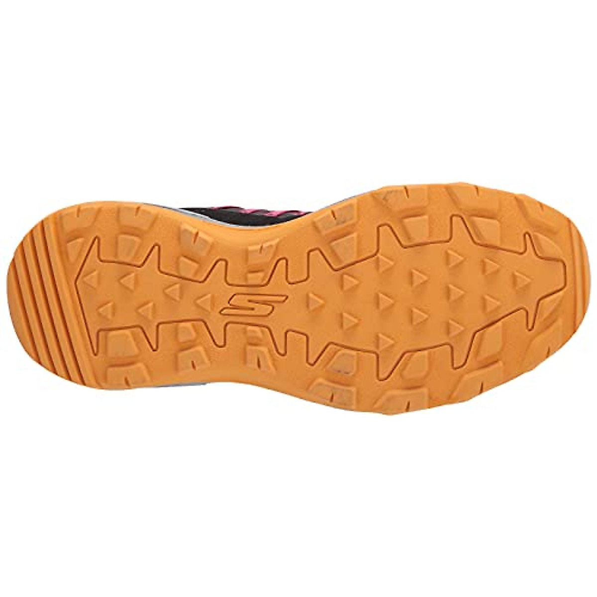 Skechers Women's GO Run Trail Altitude-River Sneaker, Black/Light Blue, 6