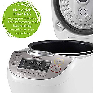 Panasonic SRJMY188 10 Cup Electronic Rice Cooker/Warmer, Champagne Gold