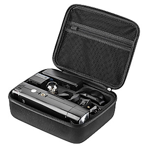 Flashpoint eVOLV 200 Pro TTL Pocket Flash Kit - AD200 Pro, Glow EZ Lock Quick Octa Large Softbox with Bowens Mount (36in), Handheld Grip S-Type Bracket Bowens Mount Holder for Speedlite Flash Softbox