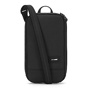 Pacsafe RFIDsafe RFID Blocking Tech Crossbody, Black
