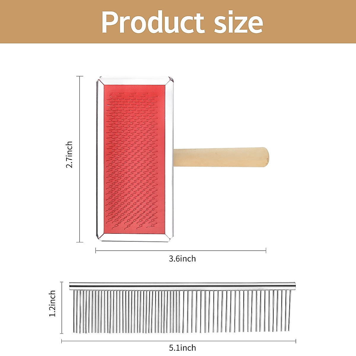 2 pack macrame fringe comb set stainless steel comb for making knitting cord rope macrame plant hangers wall hangings pets hair combing